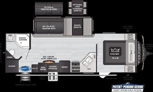 New or Used Keystone Cougar 26RBS RVs for Sale - Camping World RV Sales
