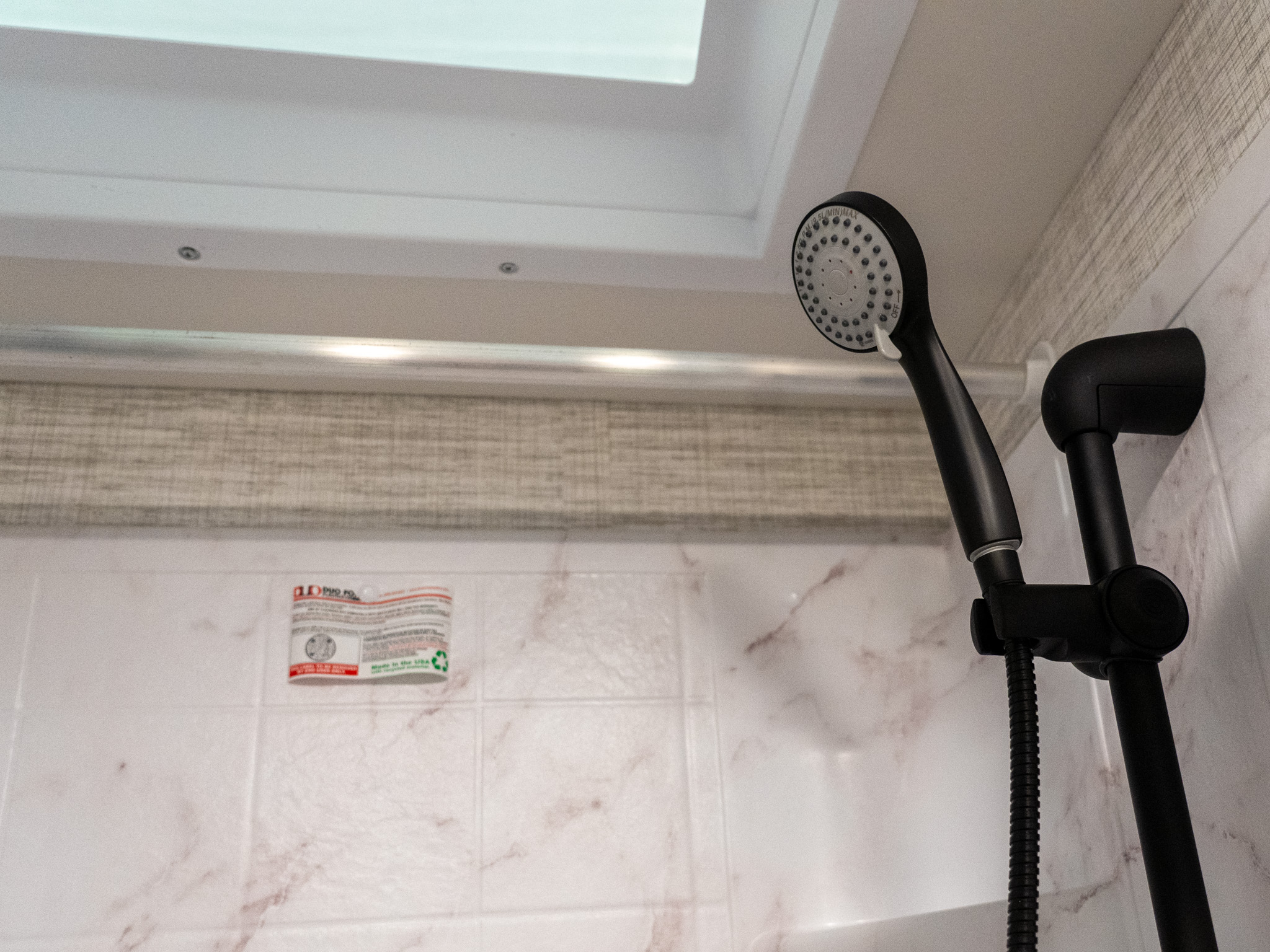 Skylight in Shower
