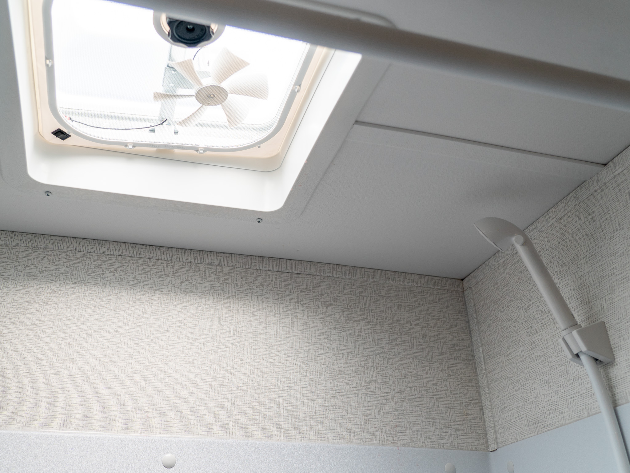 Skylight Fan in Shower