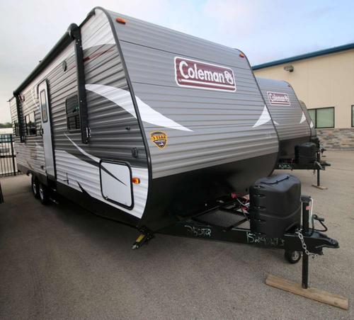 Coleman Toy Hauler Slide