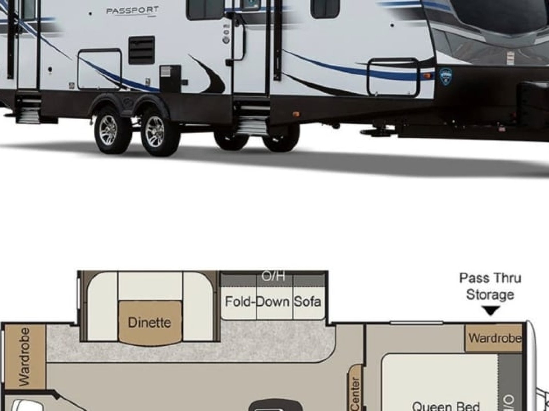 2019 Keystone Passport 2510RB - Good Sam RV Rentals