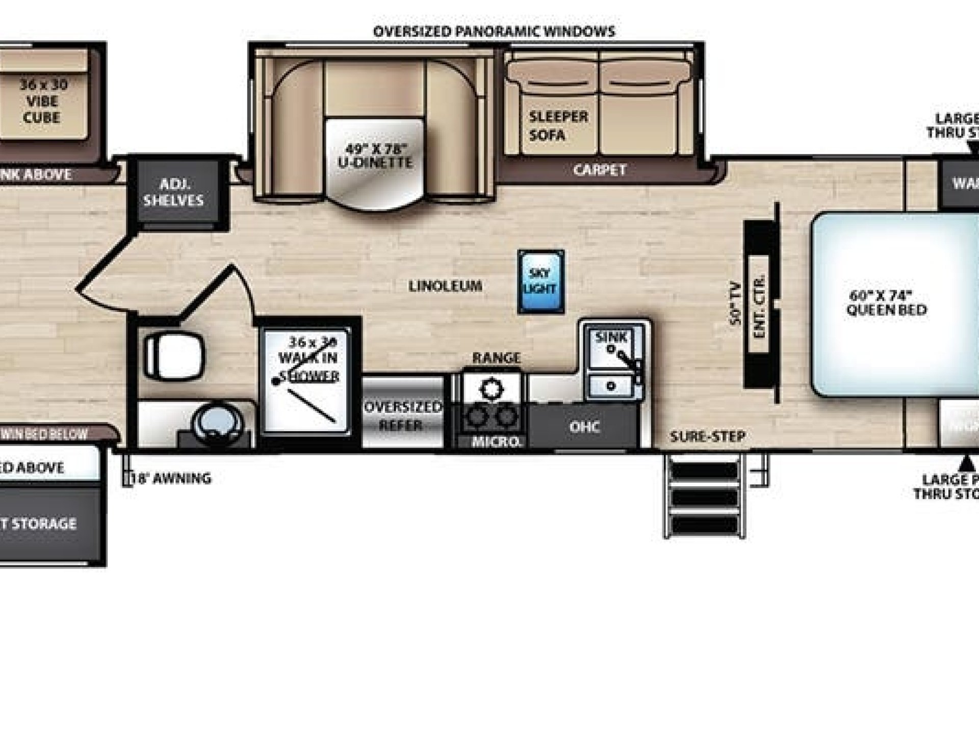2019 Forest River Vibe Floor Plans | Viewfloor.co